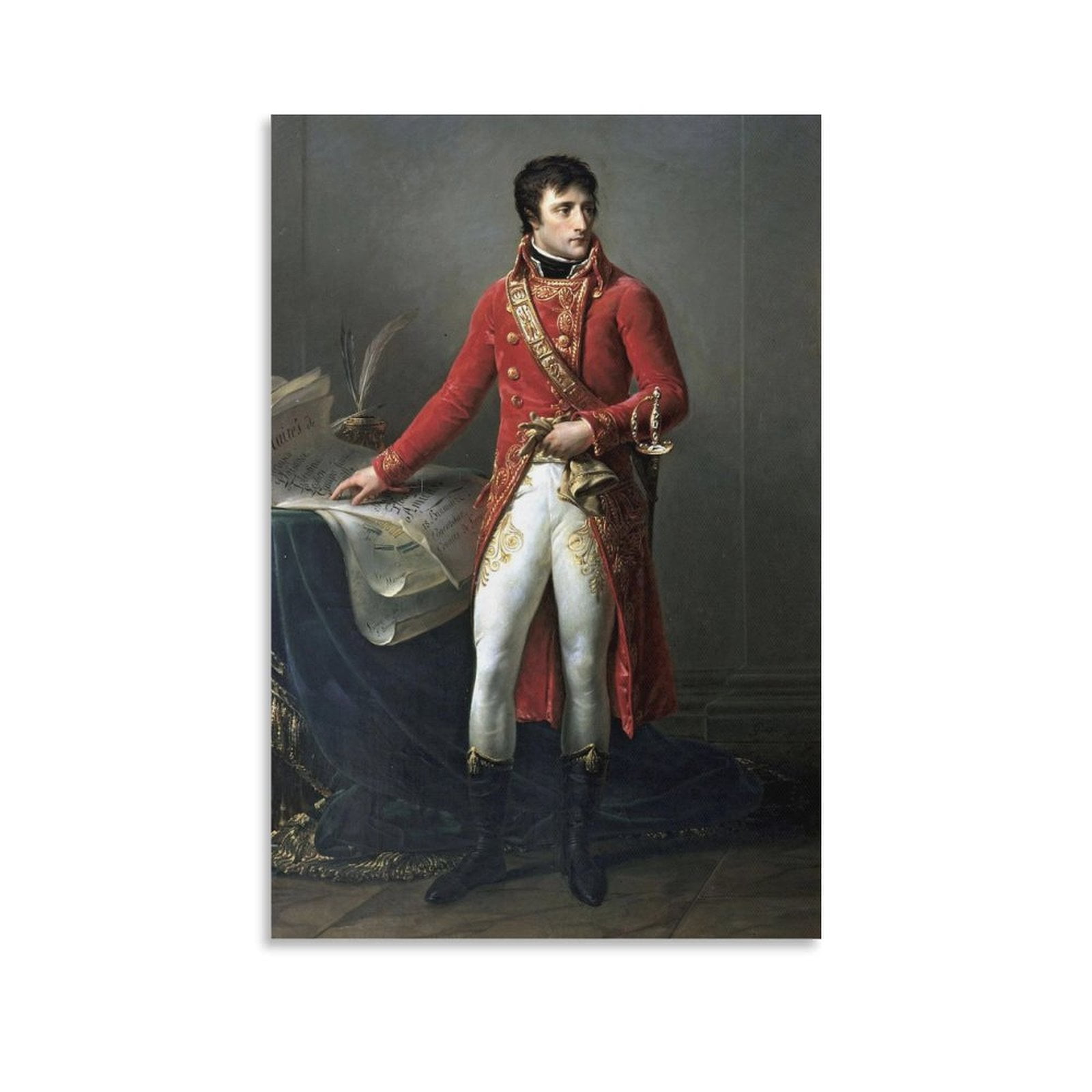 Portrait Napoleon Printing Artworks Picture Print Poster Wall Art ...