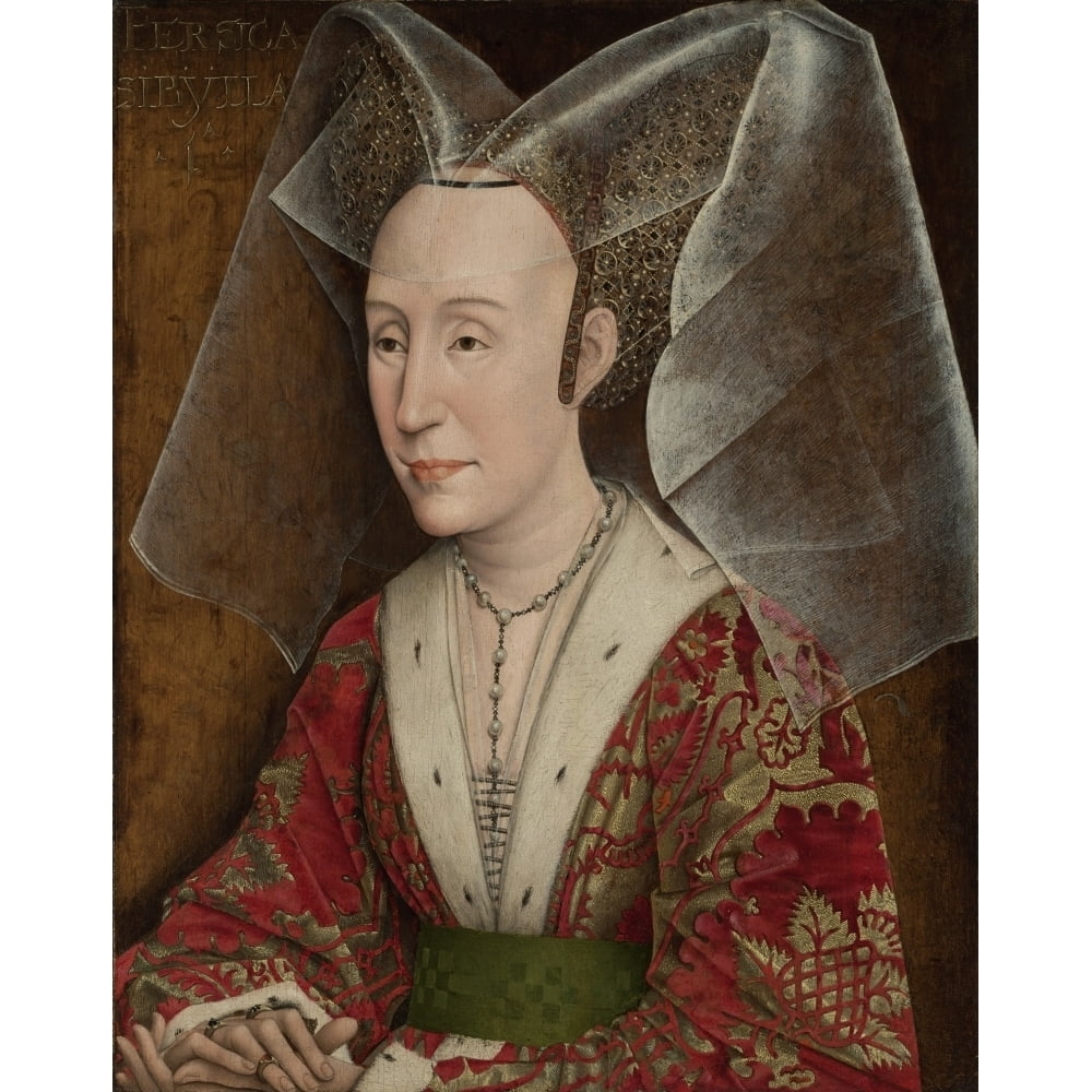 Portrait Of Isabella Of Portugal Poster Print (24 x 36) - Walmart.com