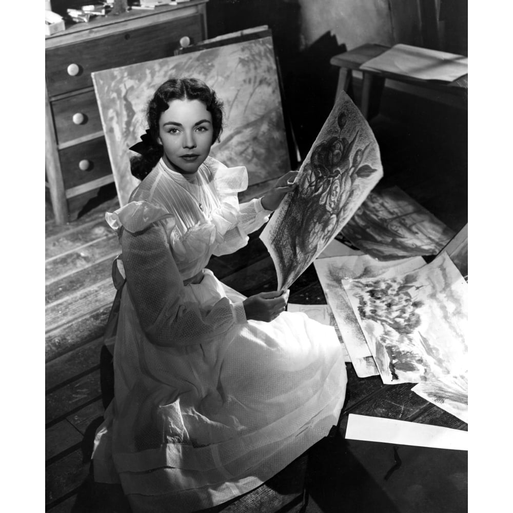 Portrait Of Jennie Jennifer Jones 1948 Photo Print (8 x 10) - Walmart.com