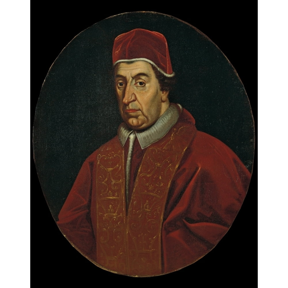 Portrait Of Pope Clement Xi Albani Poster Print (24 x 36) - Walmart.com