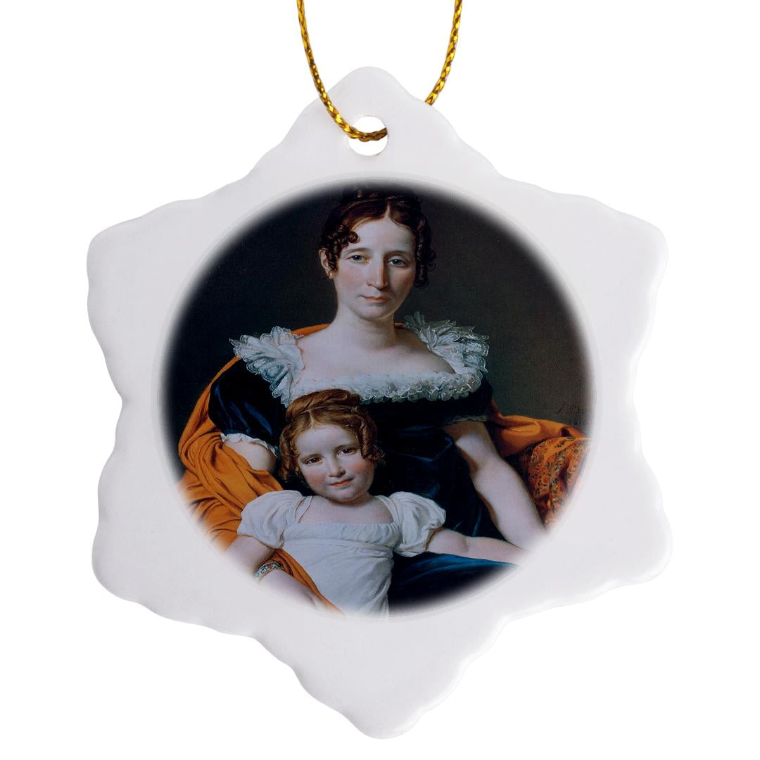 3drose, Portrait of Vicomtesse Vilain Xiv and Daughter by Jacques Louis ...