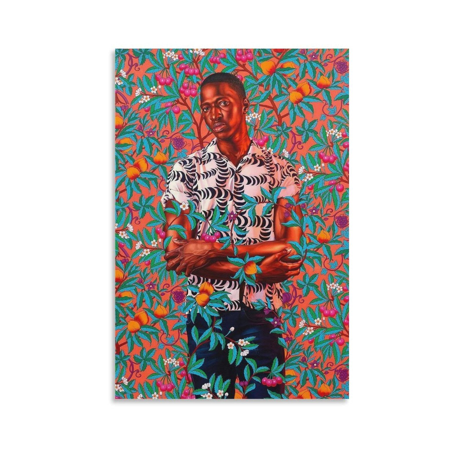 Portrait Painter Kehinde Wiley Painting Art Poster (1) Painting On ...