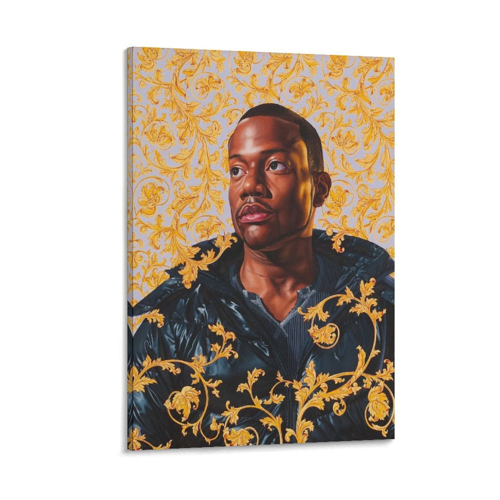 Portrait Painter Kehinde Wiley Painting Art Poster (10) Artworks Canvas ...