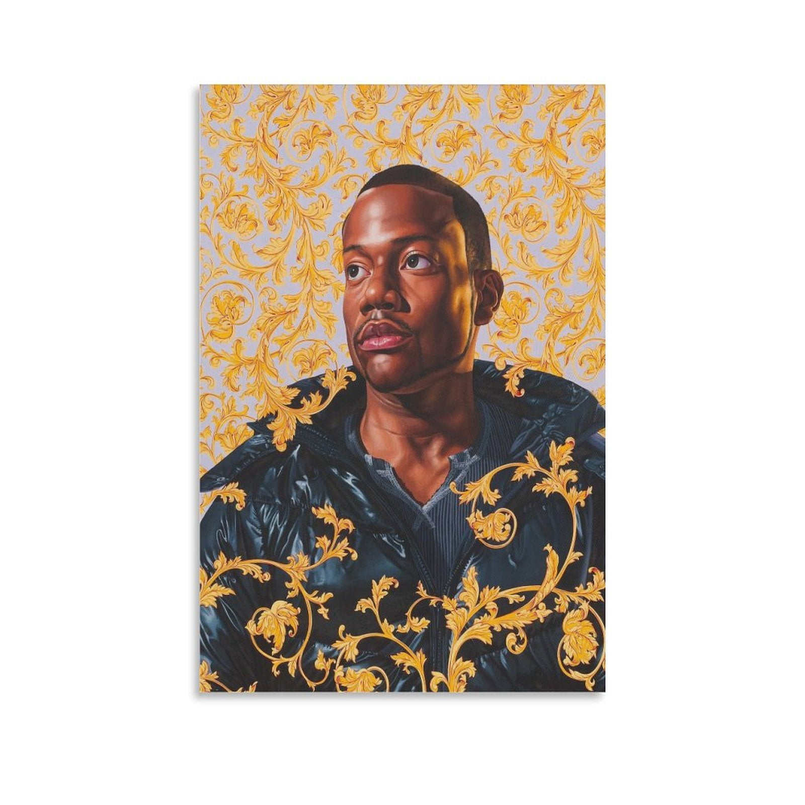 Portrait Painter Kehinde Wiley Painting Art Poster (10) Canvas Wall Art ...