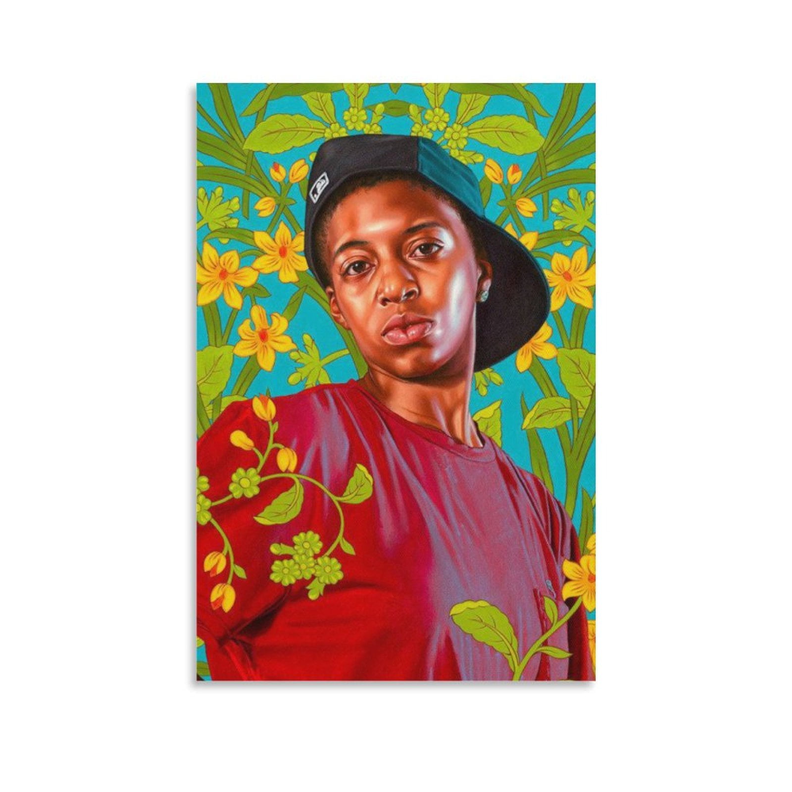 Portrait Painter Kehinde Wiley Painting Art Poster (12) Print Photo Art ...