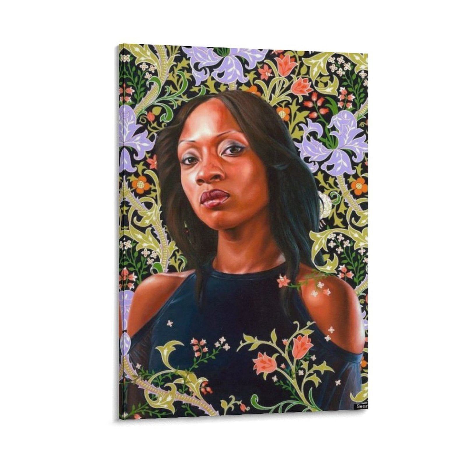 Portrait Painter Kehinde Wiley Painting Art Poster (14) Canvas Art ...