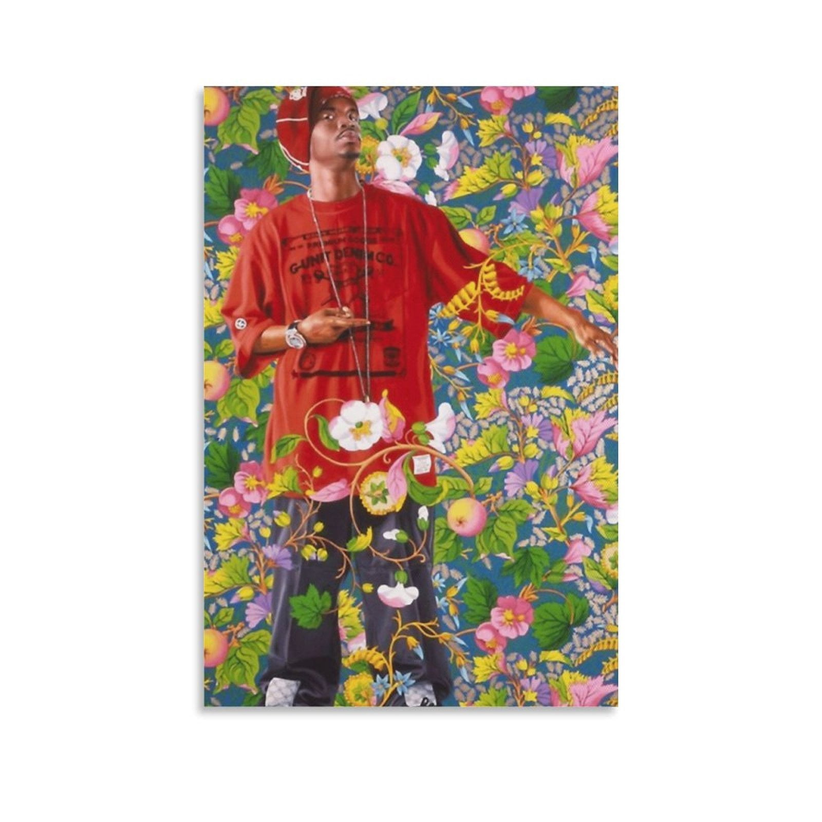 Portrait Painter Kehinde Wiley Painting Art Poster (17) Picture Print ...