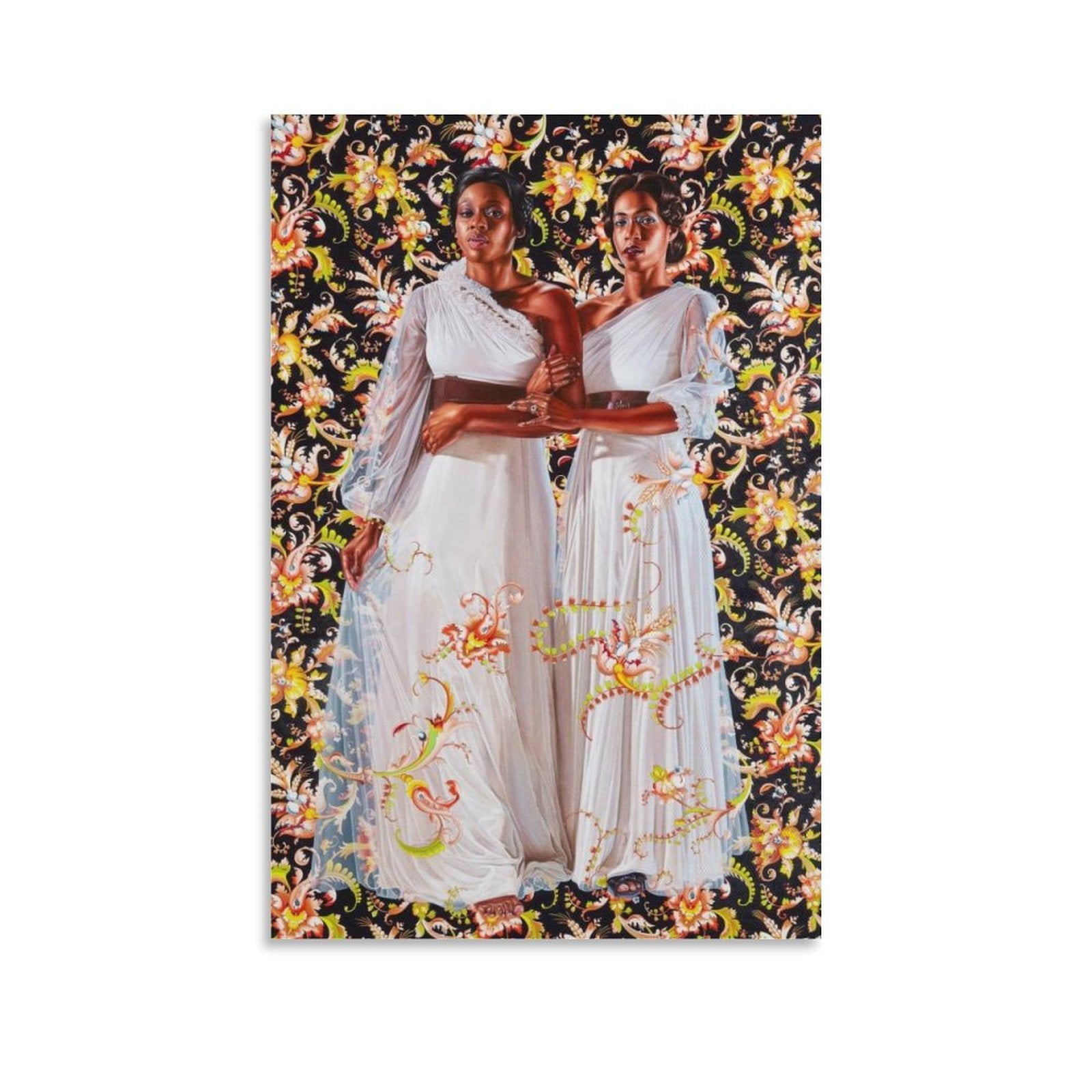 Portrait Painter Kehinde Wiley Painting Art Poster (18) Room Aesthetic ...