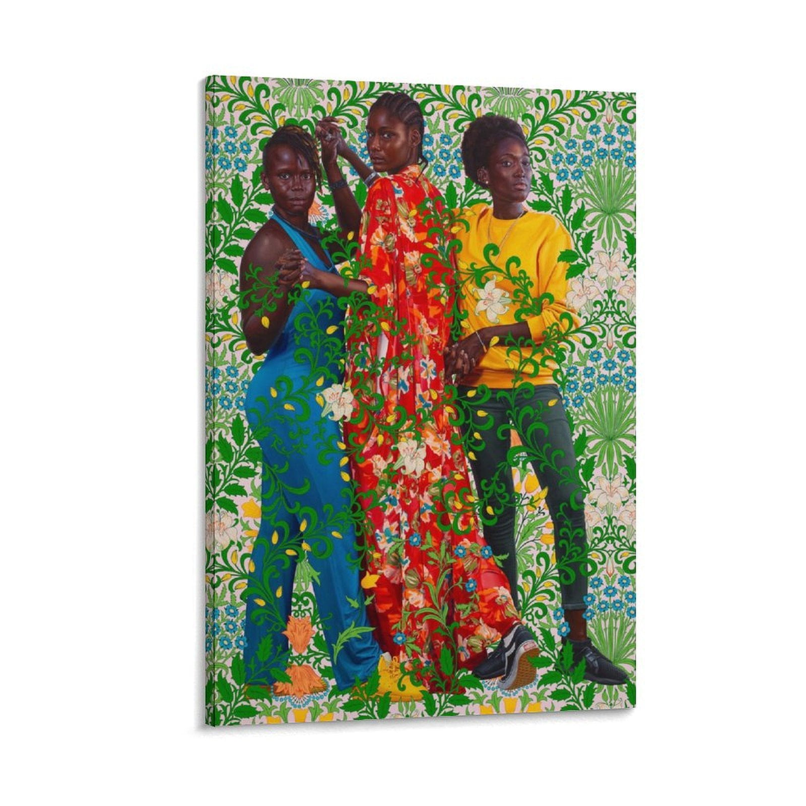 Portrait Painter Kehinde Wiley Painting Art Poster (29) Picture Print ...
