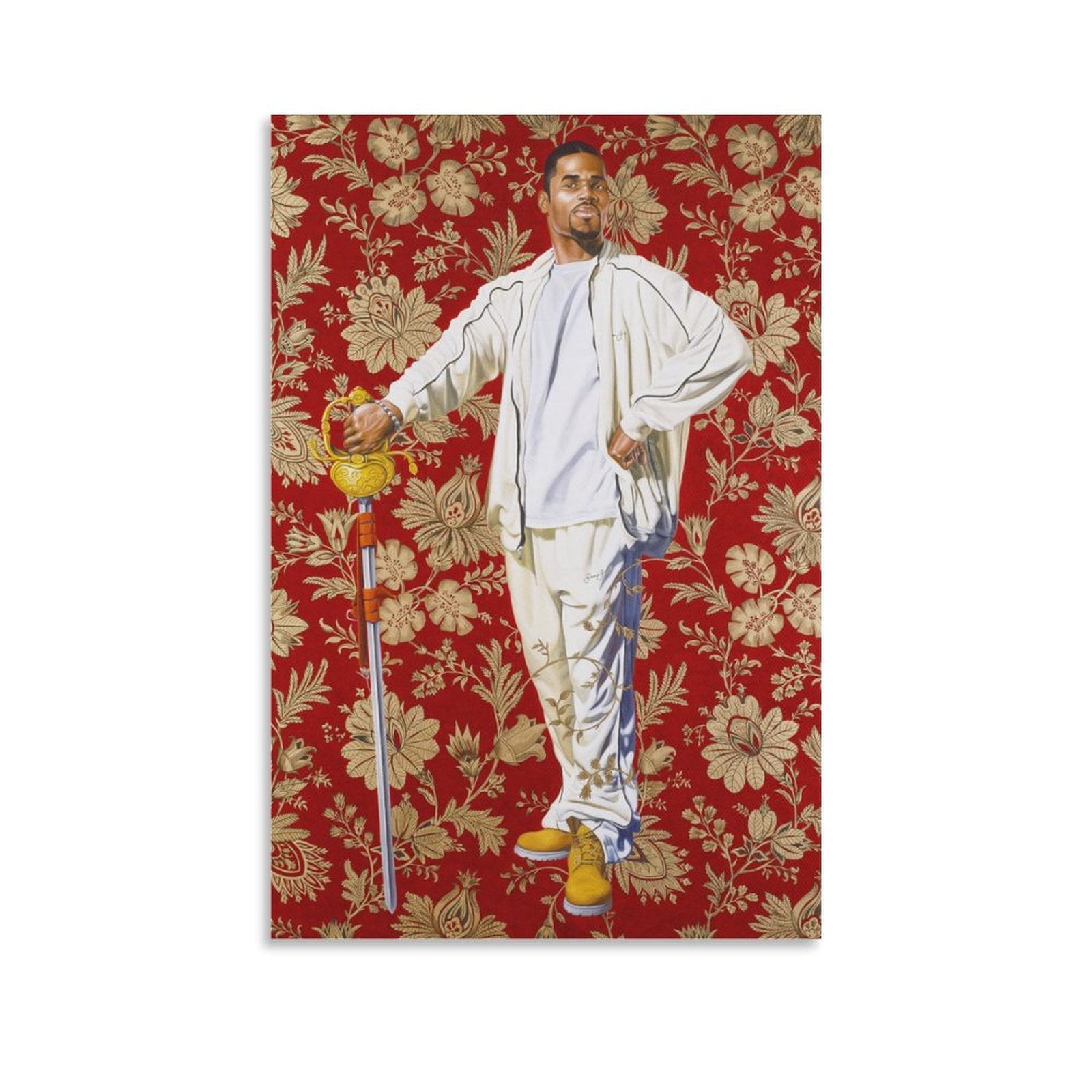 Portrait Painter Kehinde Wiley Painting Art Poster (3) Picture Print ...