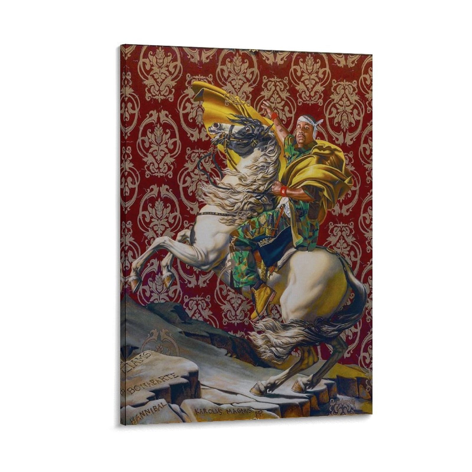 Portrait Painter Kehinde Wiley Painting Art Poster (32) Artworks ...