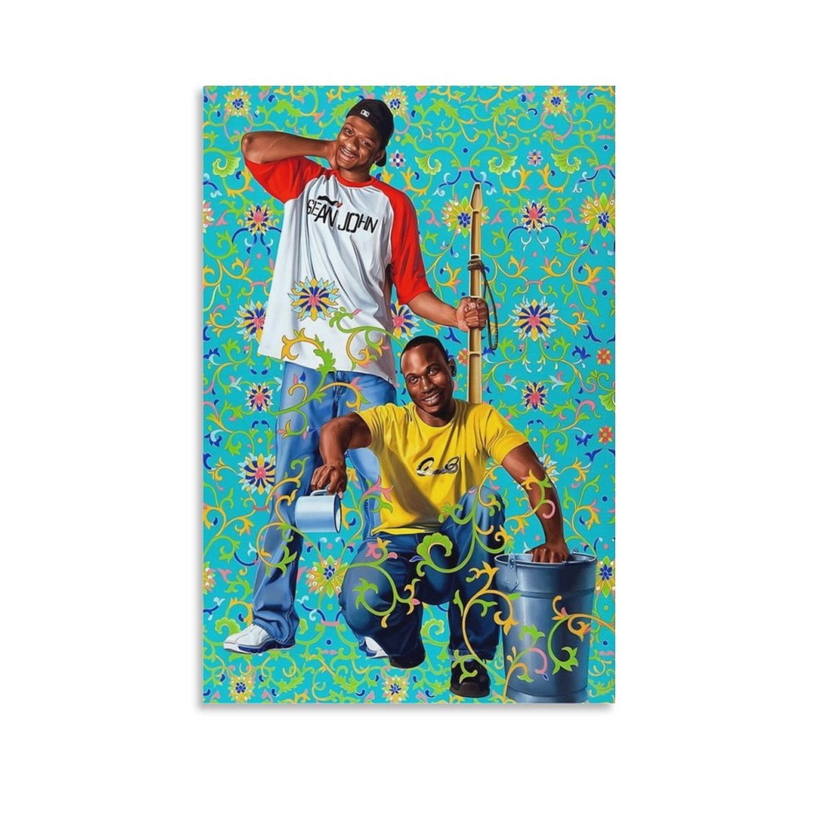 Portrait Painter Kehinde Wiley Painting Art Poster (38) Print Photo Art ...