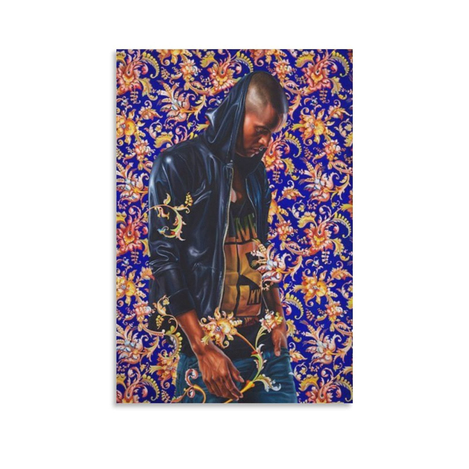 Portrait Painter Kehinde Wiley Painting Art Poster (40) Picture Print ...