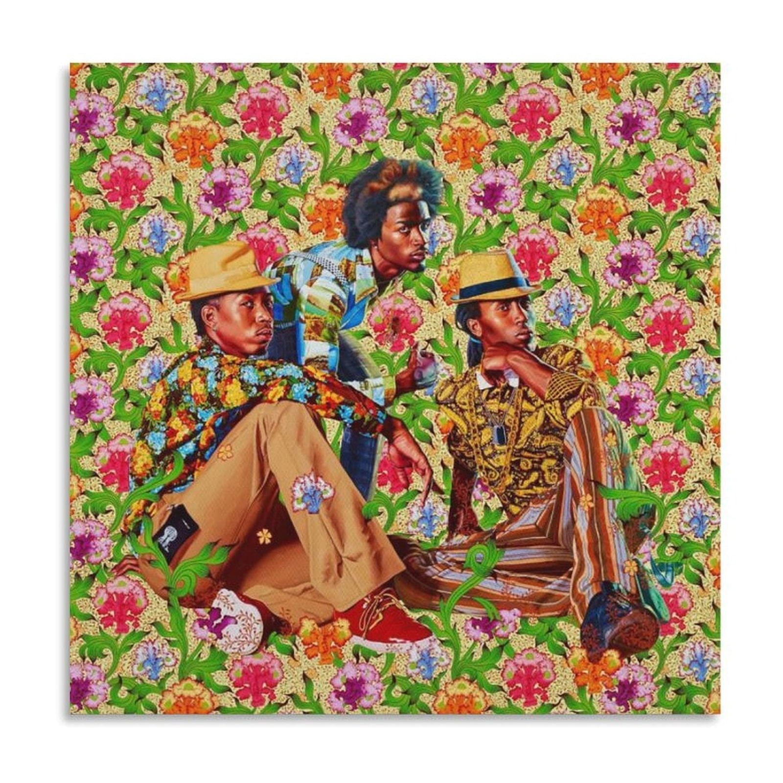 Portrait Painter Kehinde Wiley Painting Art Poster (46) Artworks ...