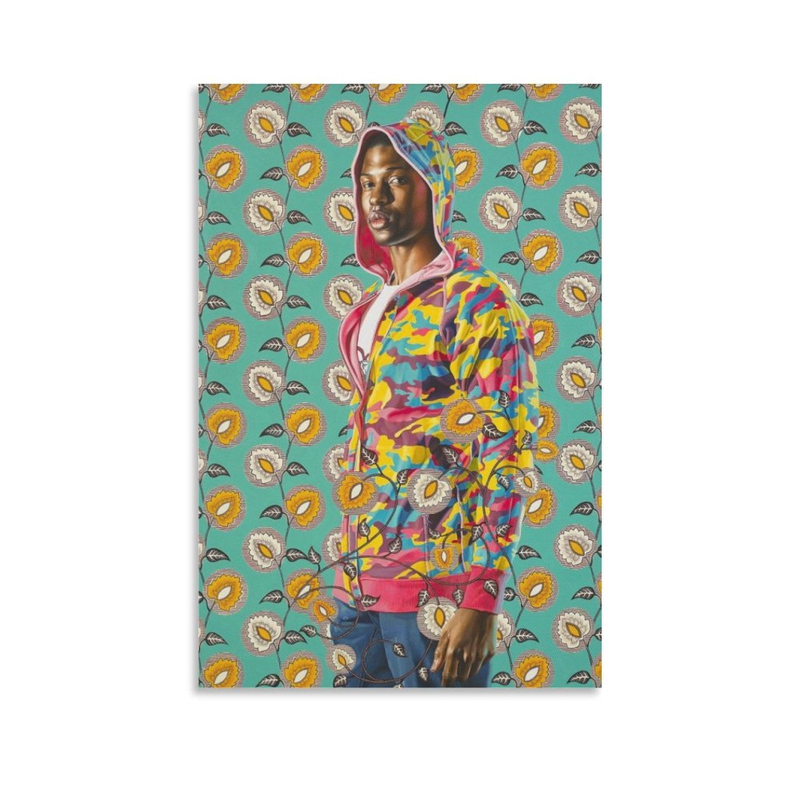 Portrait Painter Kehinde Wiley Painting Art Poster (5) Poster Cool ...