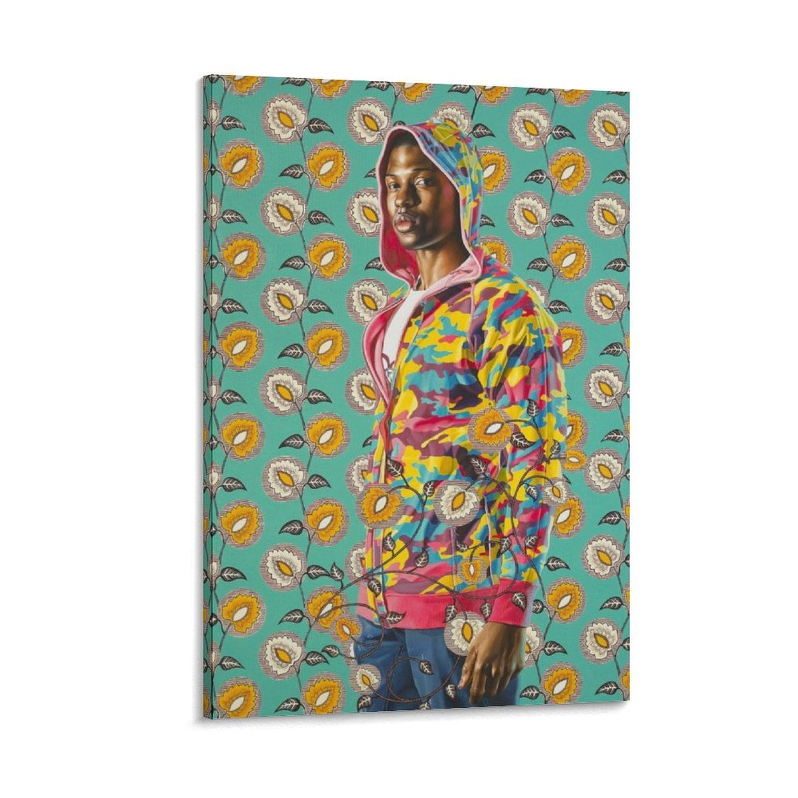 Portrait Painter Kehinde Wiley Painting Art Poster (5) Print Photo Art ...