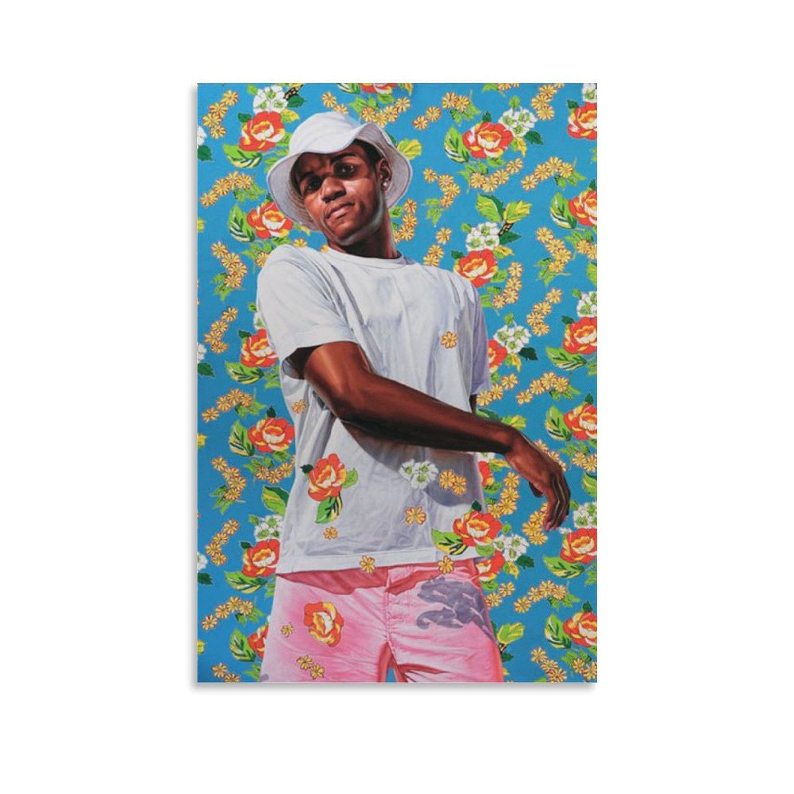 Portrait Painter Kehinde Wiley Painting Art Poster (50) Artworks ...