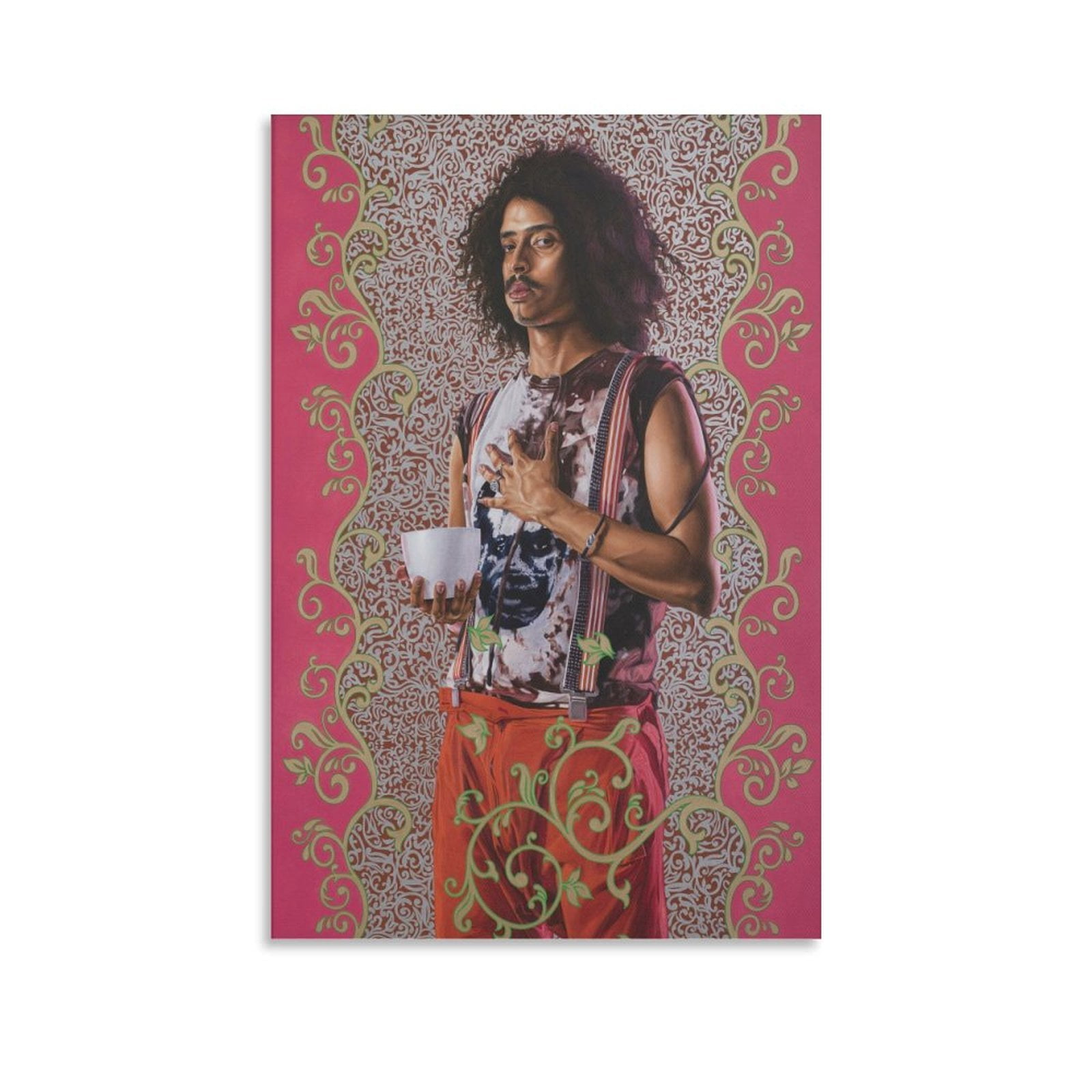 Portrait Painter Kehinde Wiley Painting Art Poster (58) Posters Wall ...