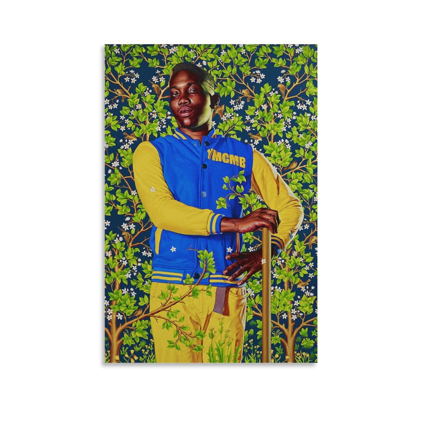 Portrait Painter Kehinde Wiley Painting Poster (1) Print Photo Art ...