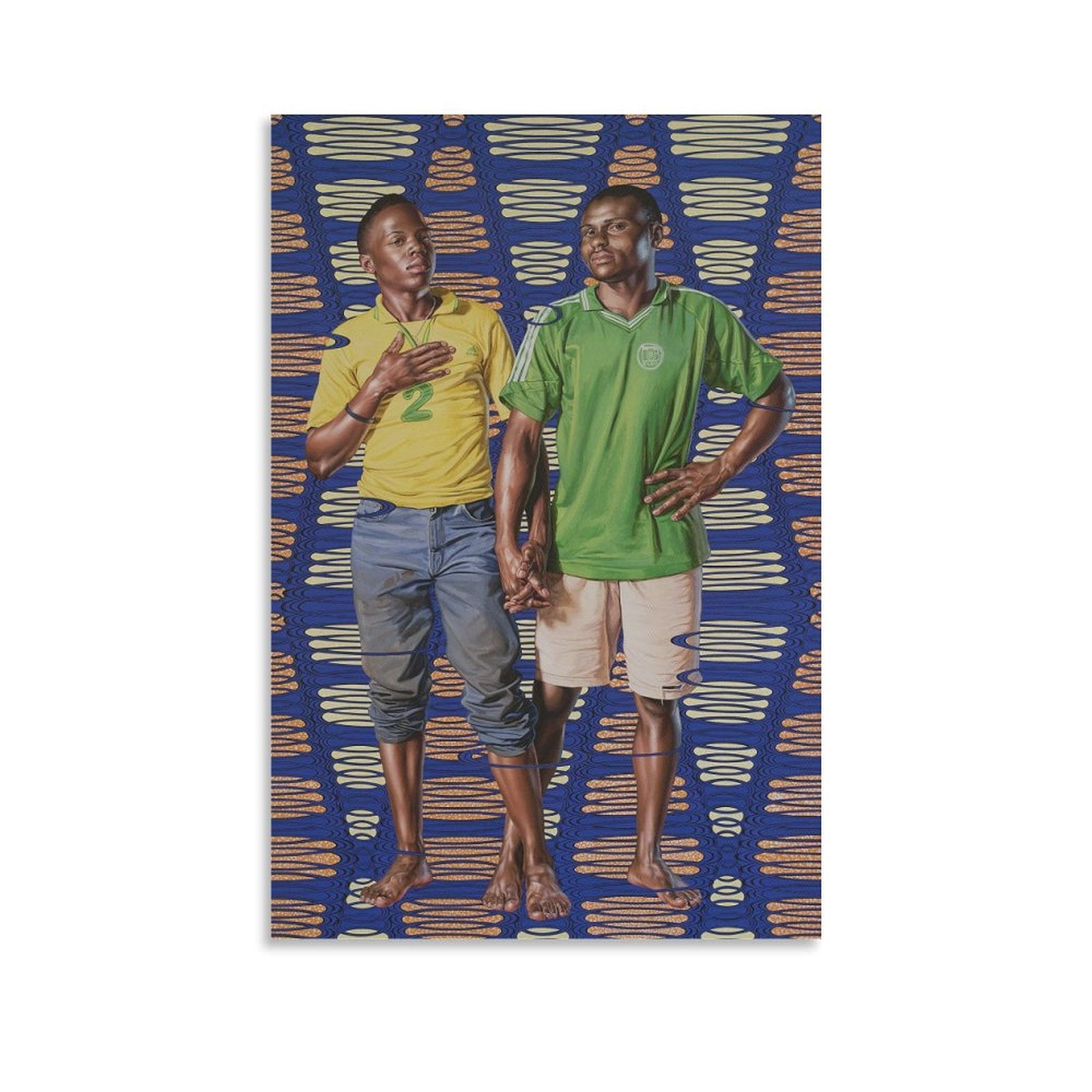 Portrait Painter Kehinde Wiley Painting Poster (11) Posters Wall Art ...