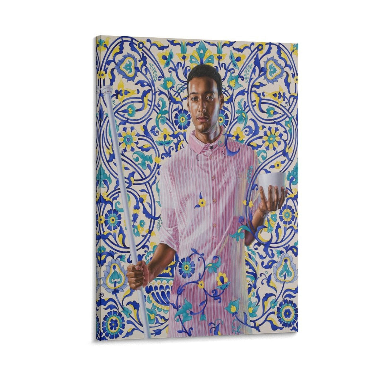 Portrait Painter Kehinde Wiley Painting Poster (14) Room Aesthetic ...