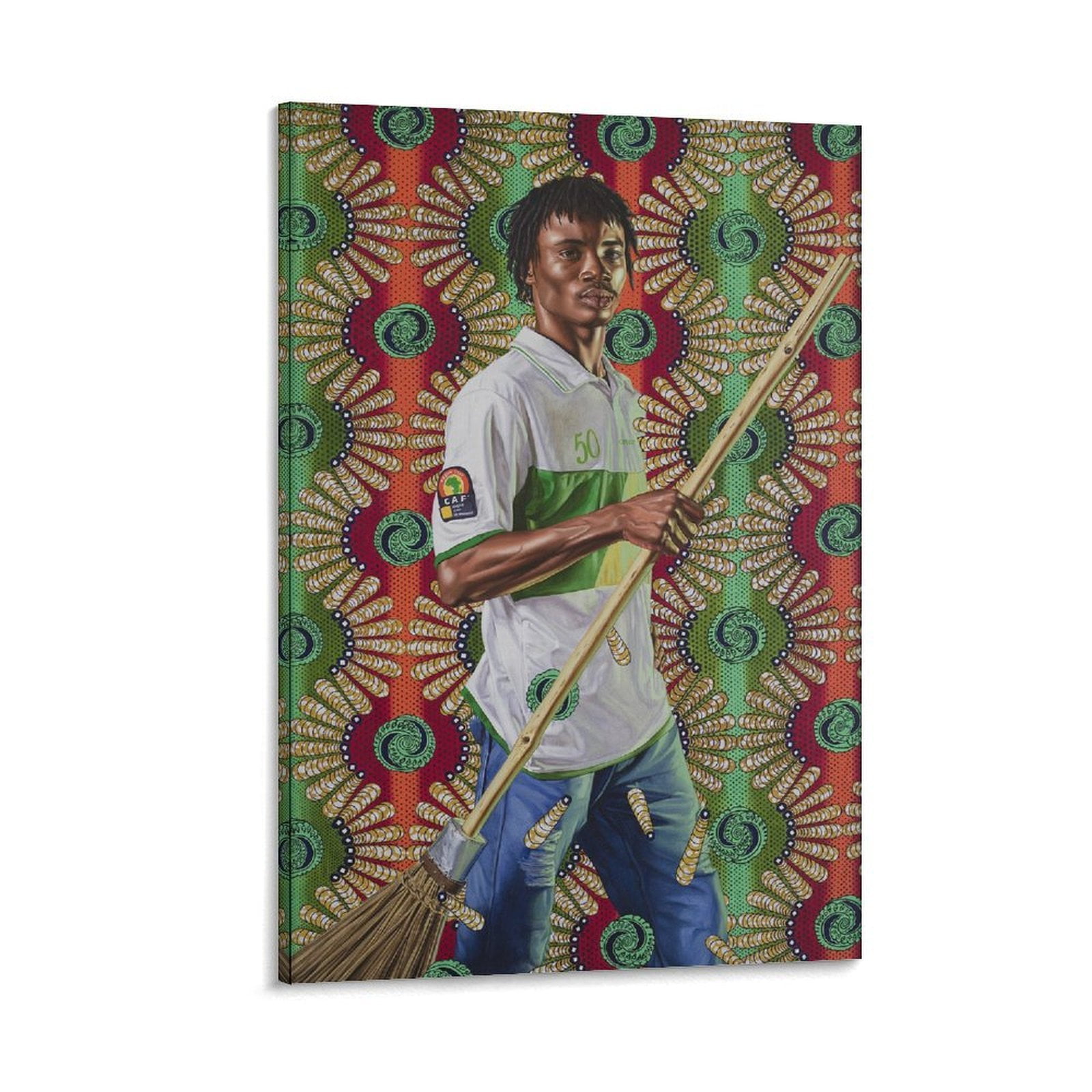 Portrait Painter Kehinde Wiley Painting Poster (16) Painting On Canvas ...