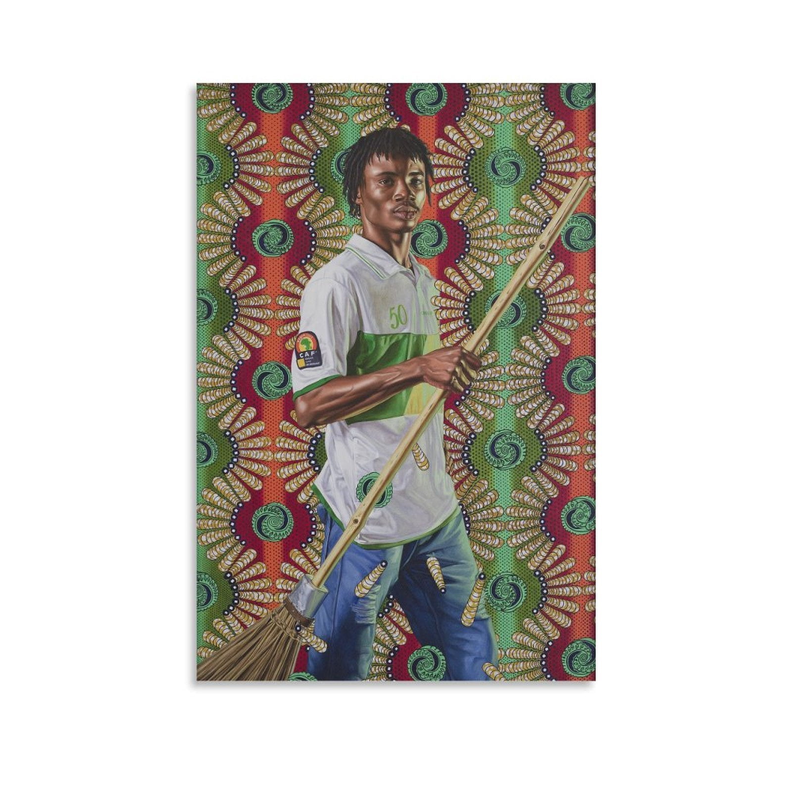 Portrait Painter Kehinde Wiley Painting Poster (16) Poster Cool ...