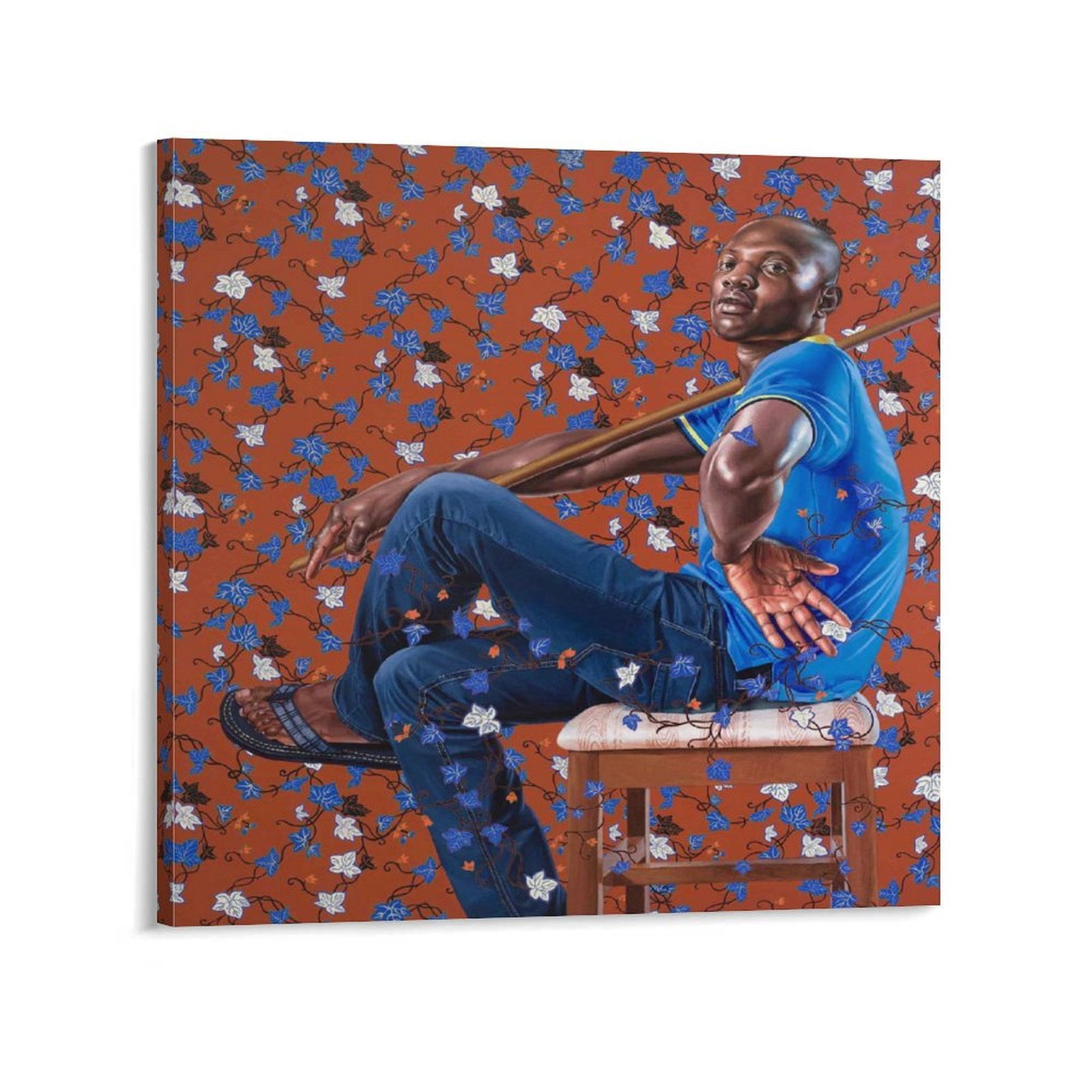 Portrait Painter Kehinde Wiley Painting Poster (18) Artworks Picture ...
