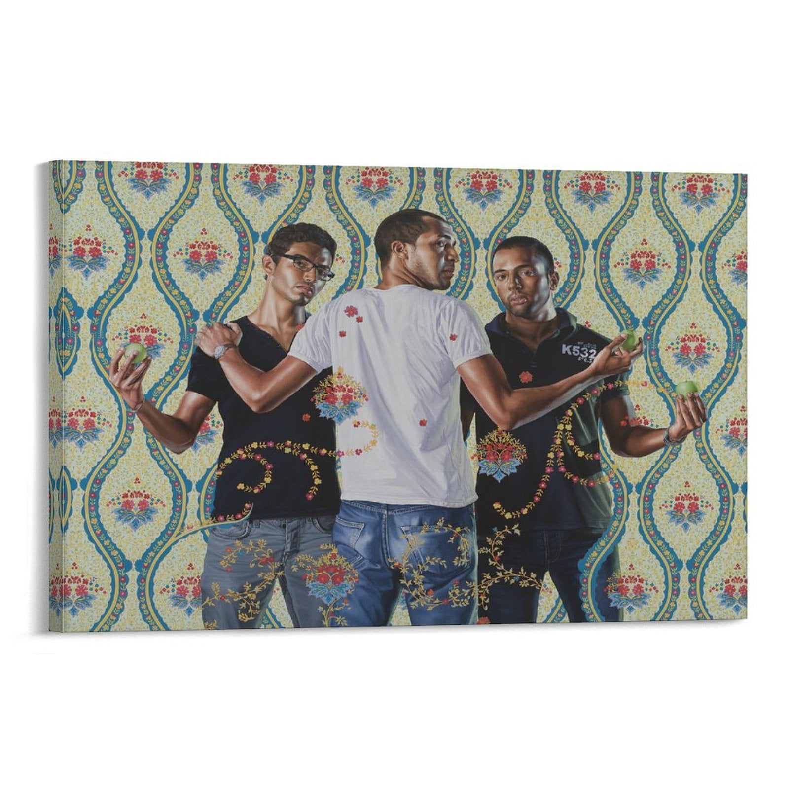 Portrait Painter Kehinde Wiley Painting Poster (23) Poster Cool ...