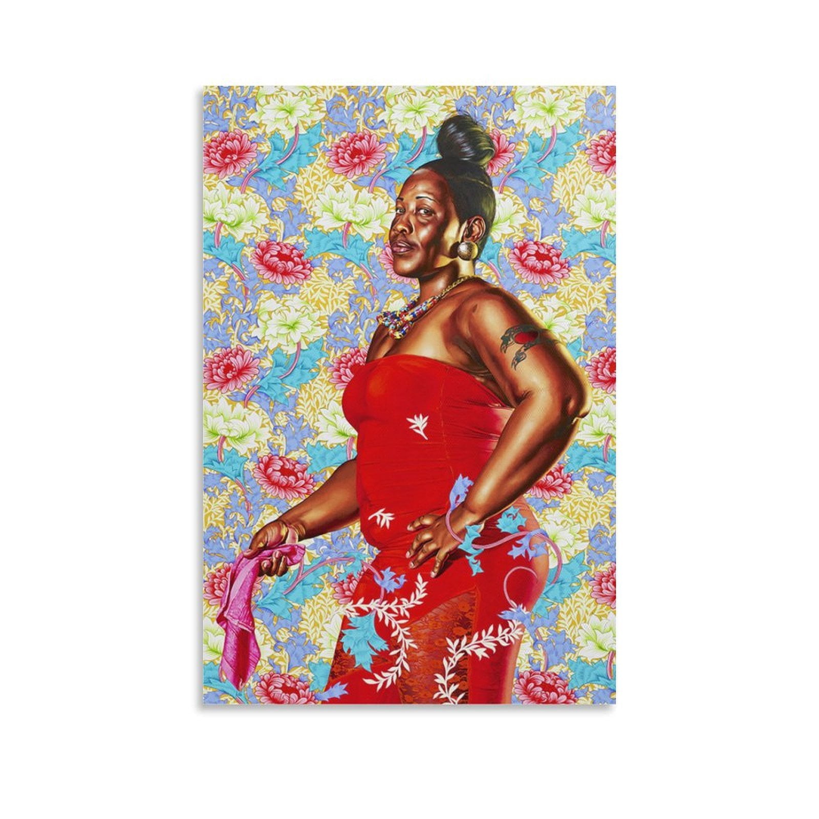 Portrait Painter Kehinde Wiley Painting Poster (7) Posters Wall Art ...