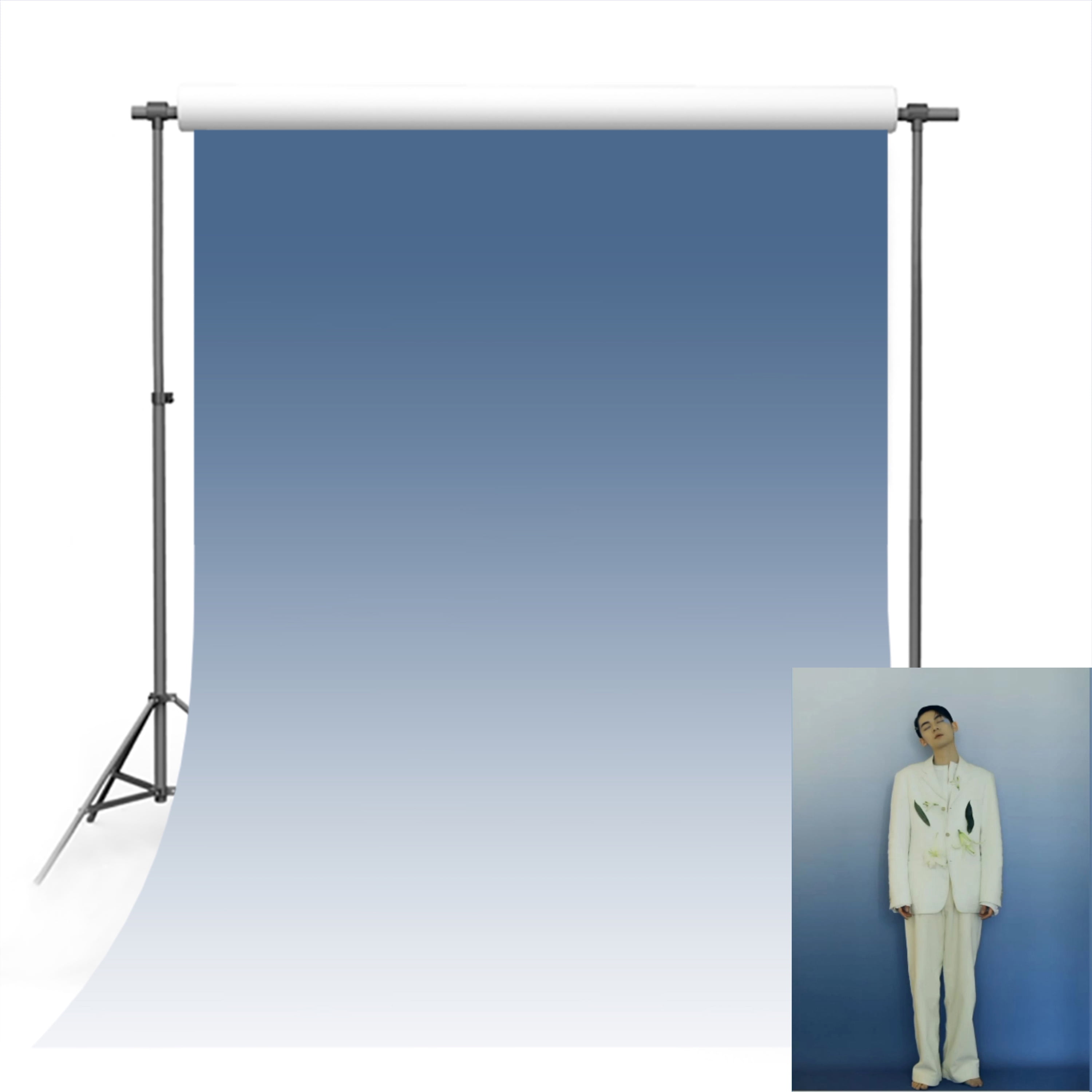 Portrait Photography Background Gradient Solid Color Wedding Portrait ...