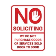 Portrait Round Private Property No Trespassing No Soliciting No Sales ...
