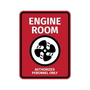 Portrait Round Plus Notice Please Lock Door Wall or Door Sign | Health ...