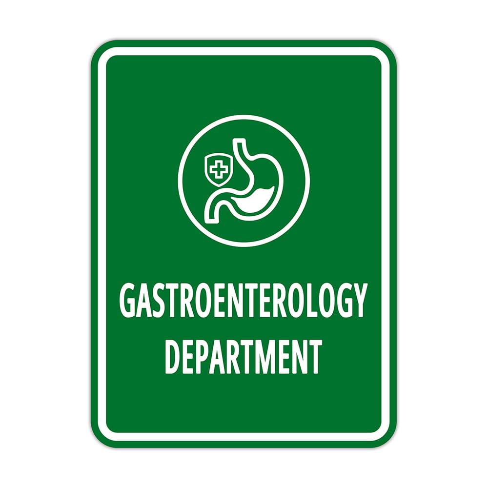 Portrait Round Plus Gastroenterology Department Wall or Door Sign ...