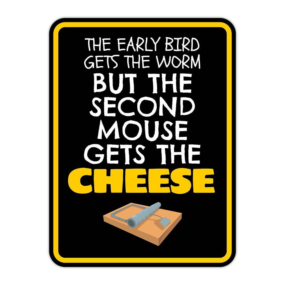 Portrait Round Plus The Early Bird Might Get The Worm, But The Second ...