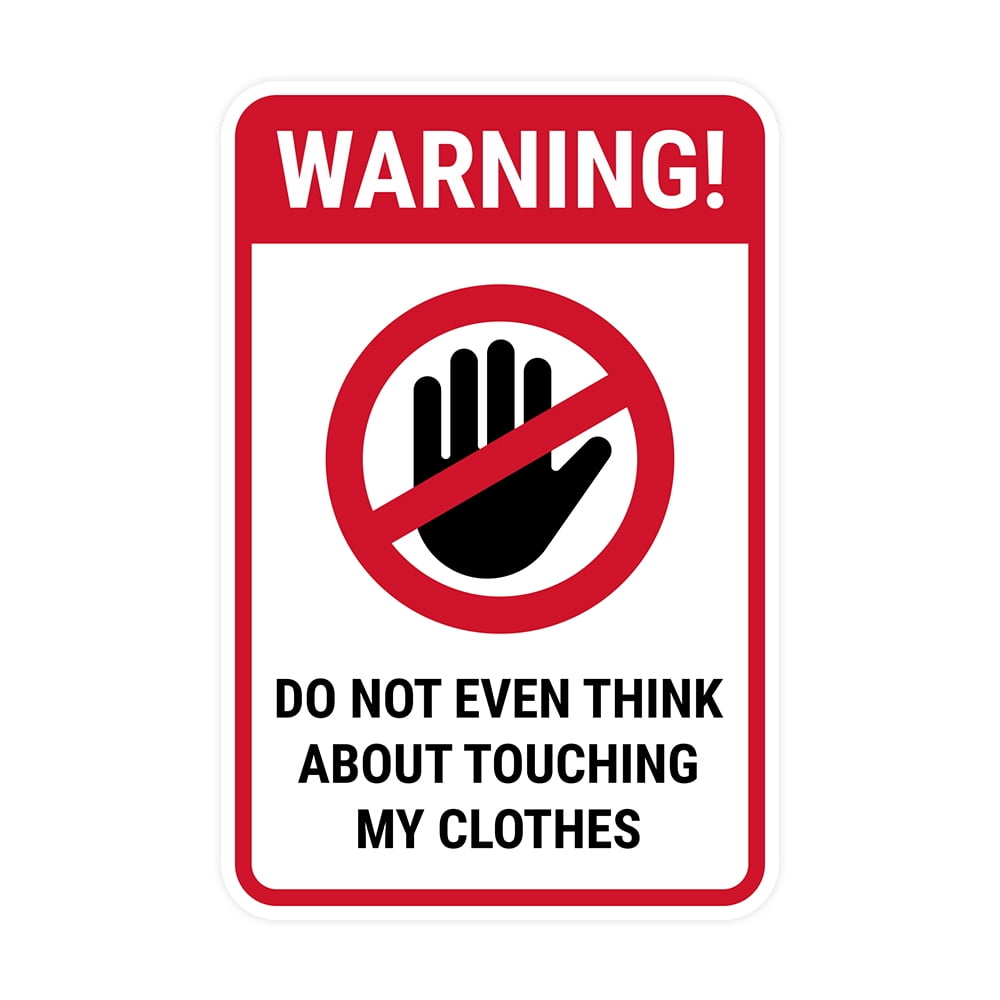 Portrait Round Plus Warning! Do not even think about touching my ...