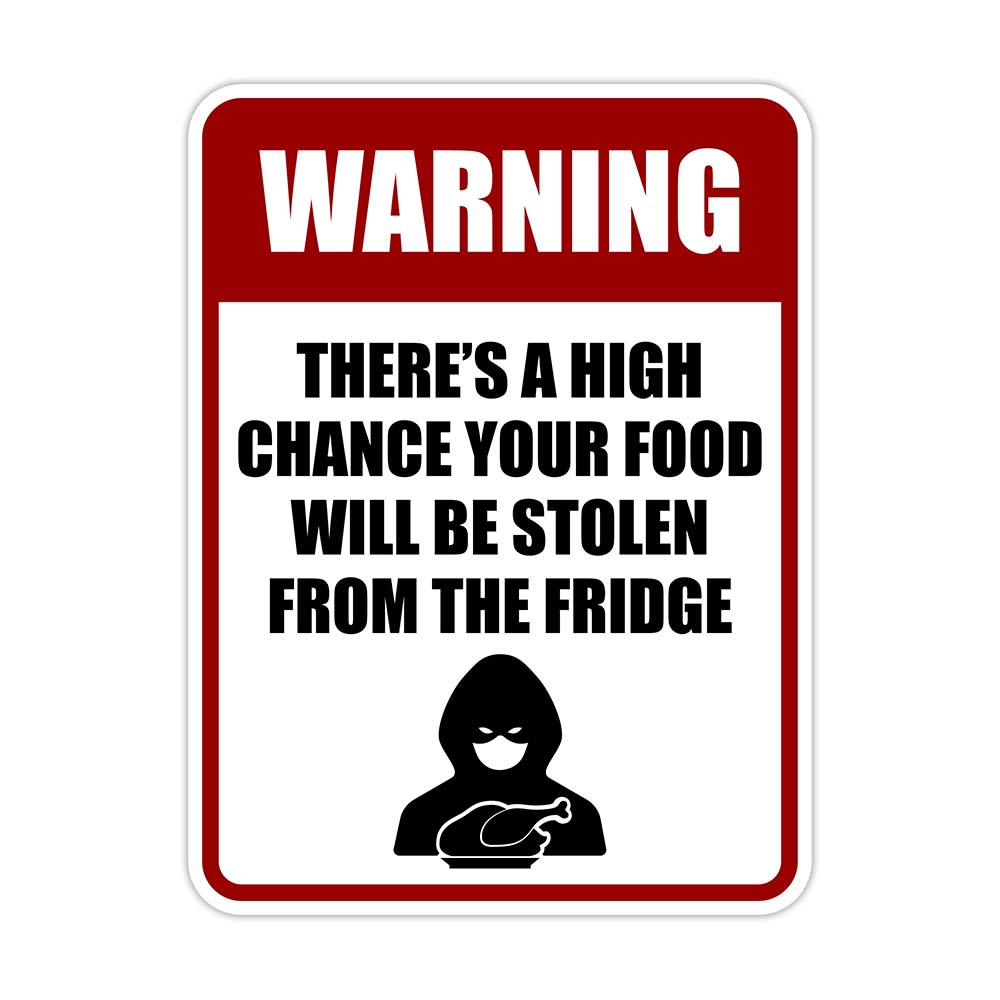 Portrait Round Plus Warning There's A High Chance Your Food Will Be ...