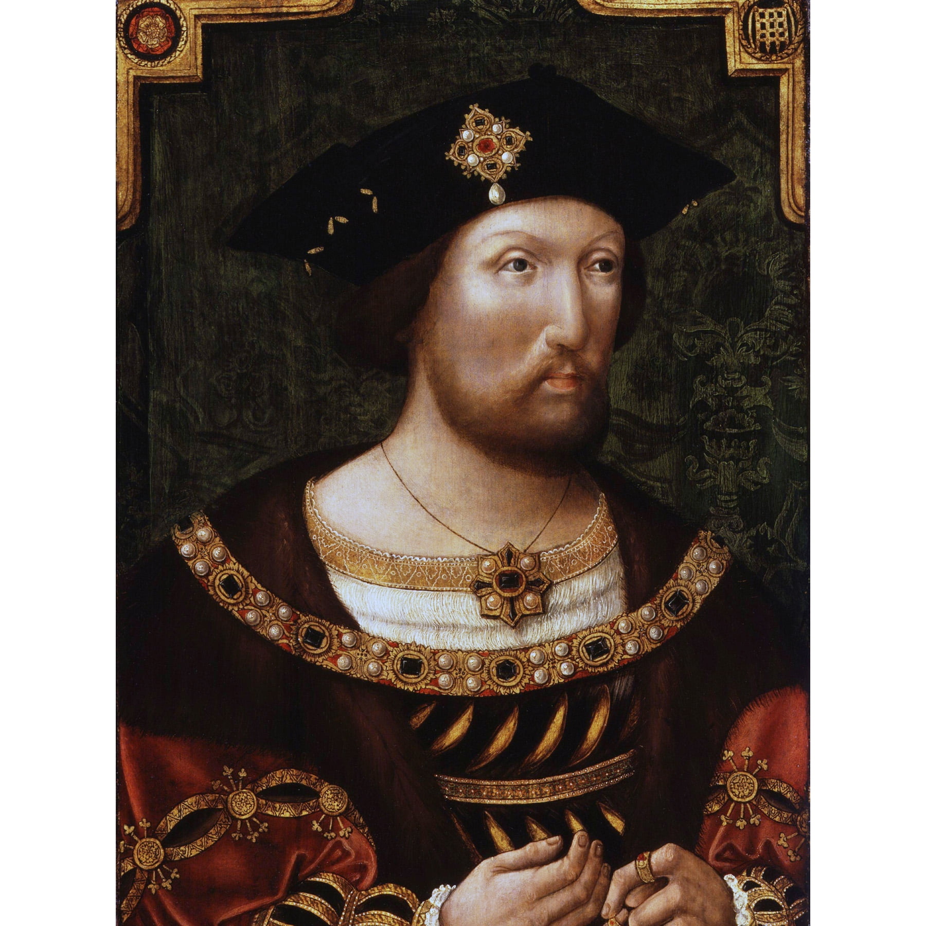 Portrait Young King Henry VIII England Painting Royal Historic Extra ...