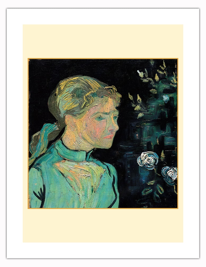 Portrait of Adeline Ravoux - From an Original Color Painting by Vincent ...