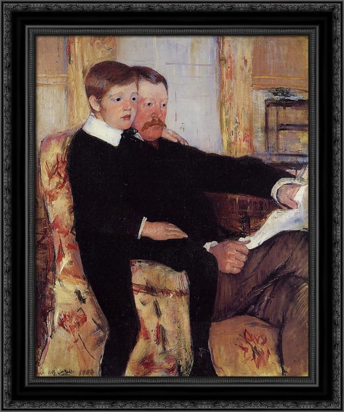 Portrait of Alexander J. Cassat and His Son Robert Kelso Cassatt 20x23 ...