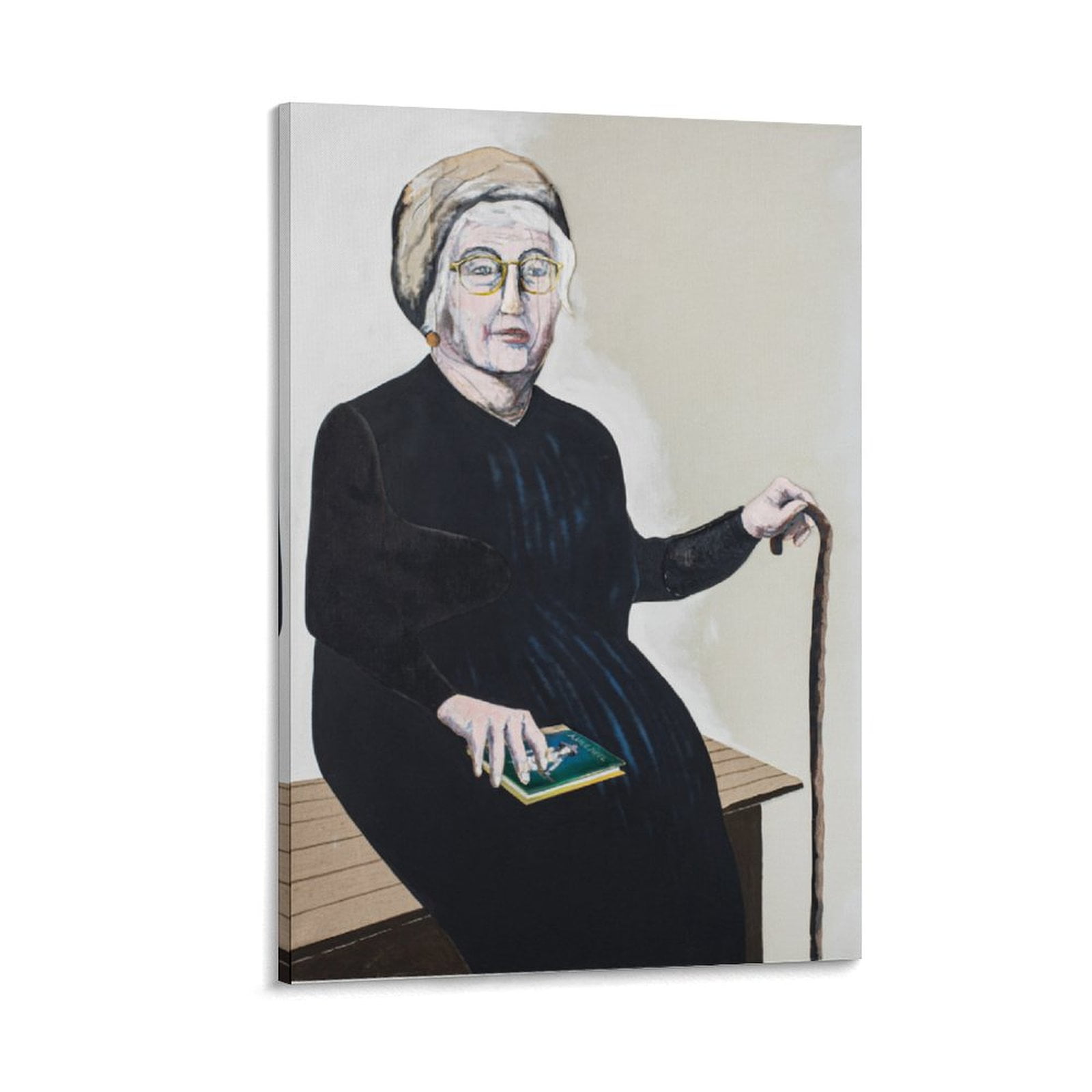 Portrait of Alice Neel 1985 Canvas Wall Art Poster Decorative Bedroom ...