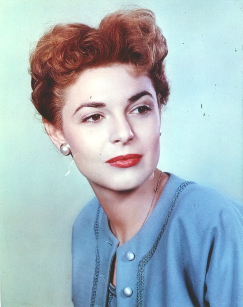 Portrait of Anne Bancroft posed in Blue Dress Photo Print (8 x 10 ...