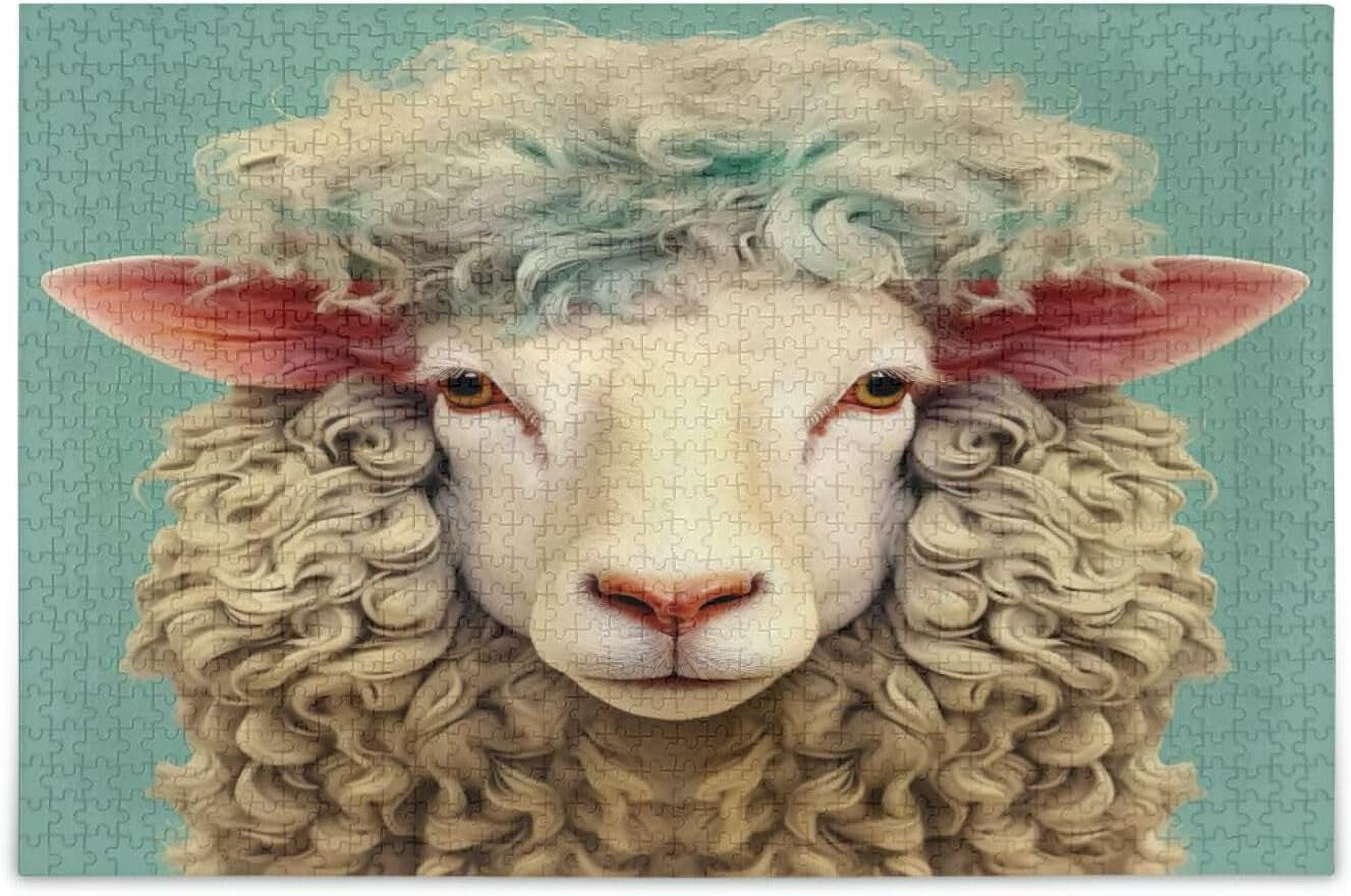 Portrait of Antelope Jigsaw Puzzles for Adults 1000 Pieces ...