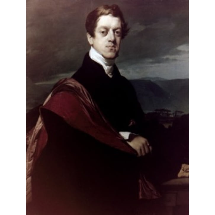 Portrait of Count Guryev by Jean Auguste Dominique Ingres 1821 1780 ...