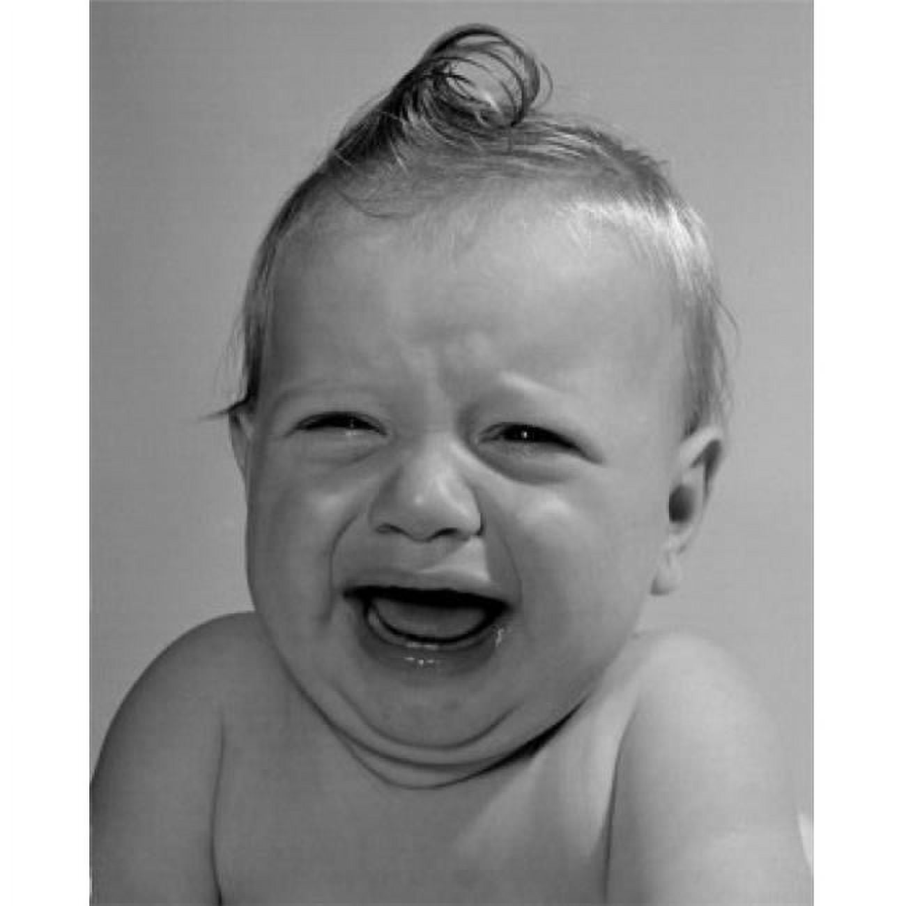 Portrait of Crying Baby Poster Print - 18 x 24 in. - Walmart.com