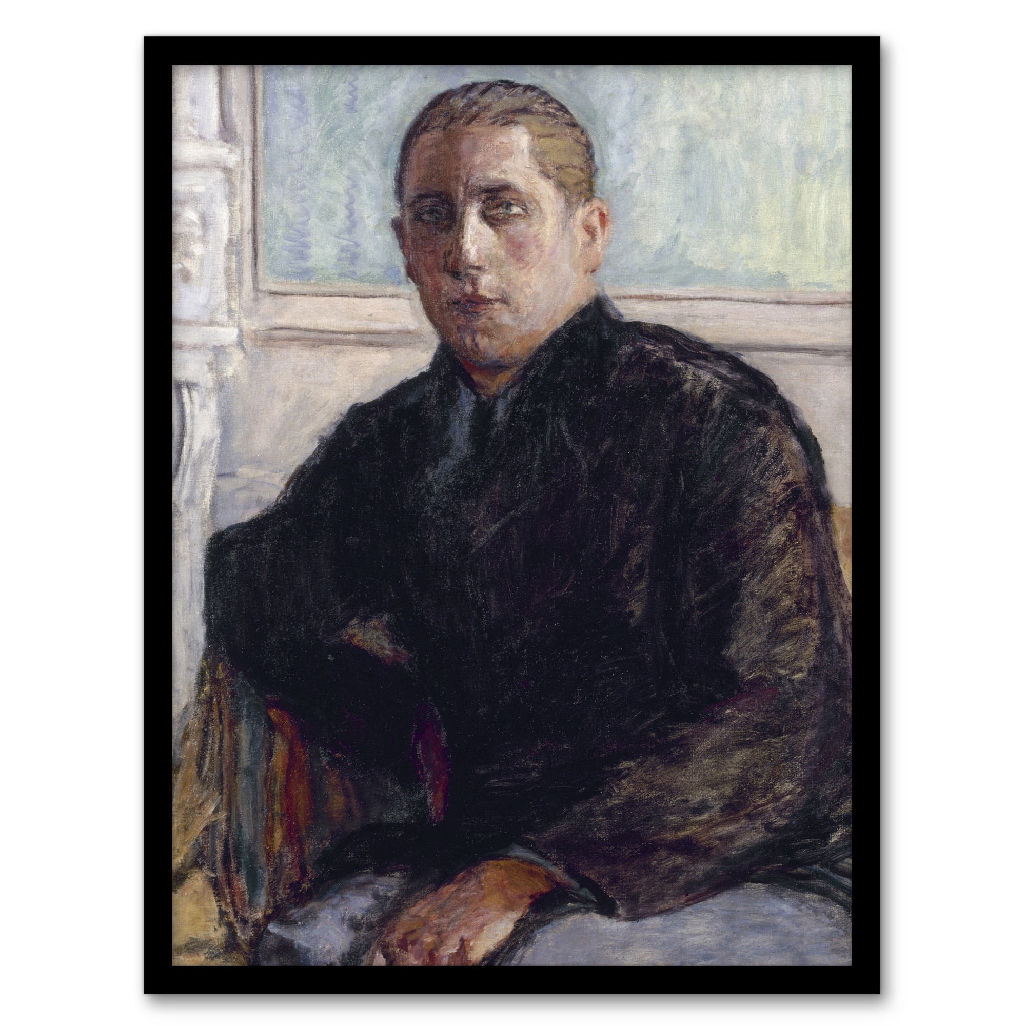 Portrait of Doctor Maurice Girardin Bonnard Framed Wall Art Print A4 ...