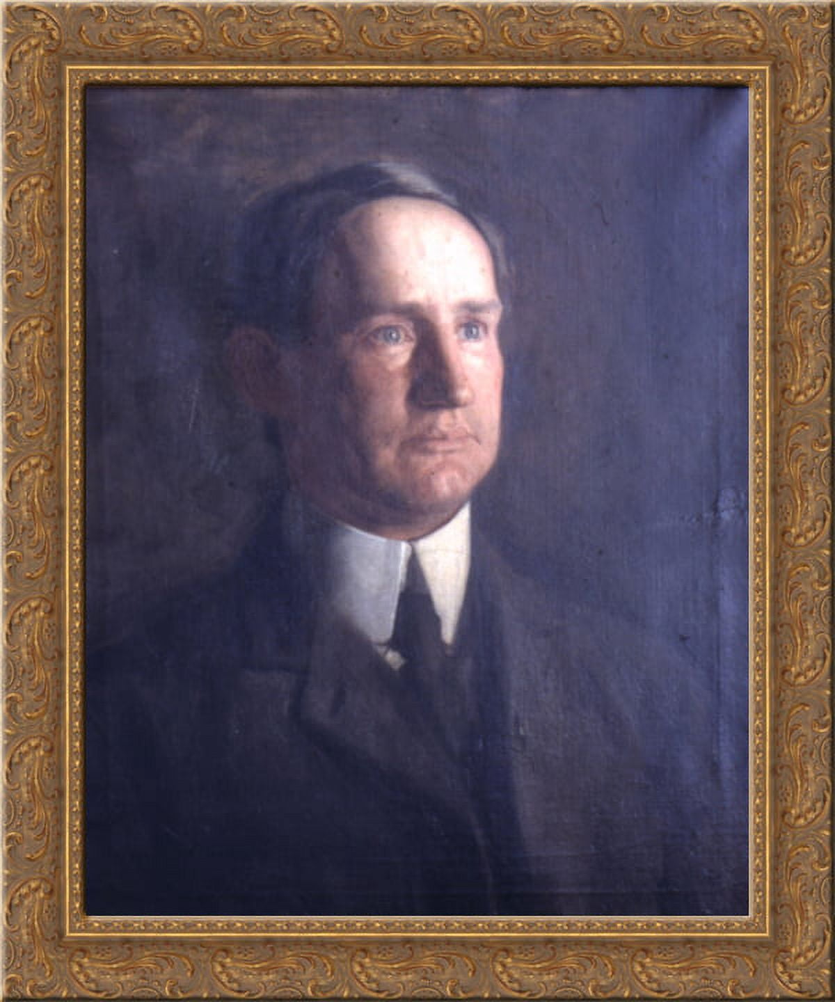 Portrait of Frank Lindsay Greenwalt 24x20 Gold Ornate Wood Framed ...