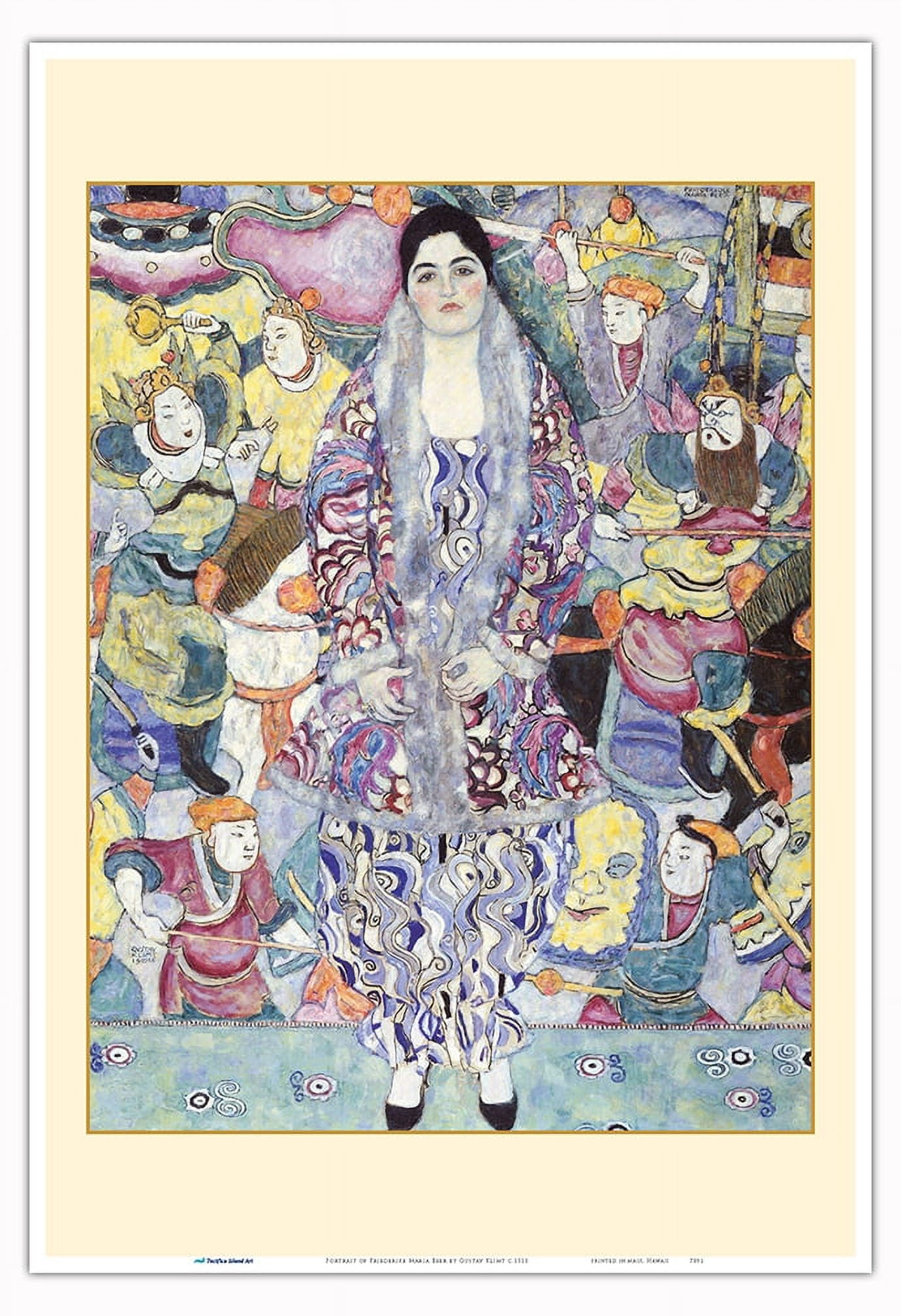 Portrait of Friederike Maria Beer - From an Original Color Painting by ...