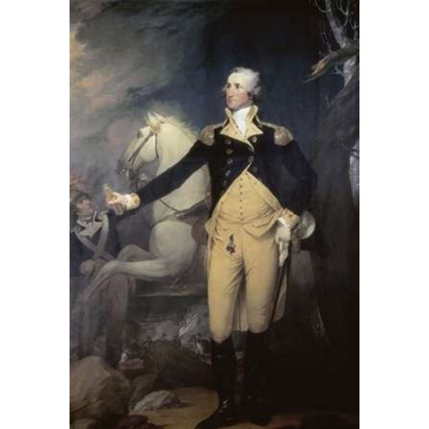 Portrait of General George Washington Poster Print by Robert Muller ...