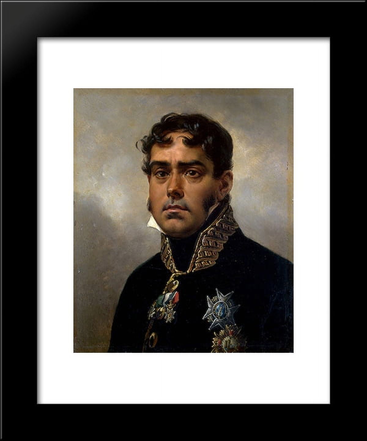 Portrait of General Pablo Morillo 20x24 Framed Art Print by Horace ...